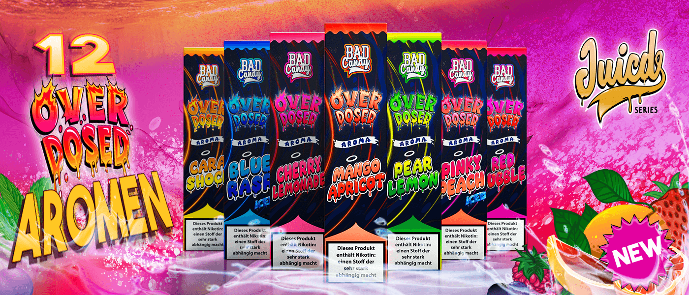 Juicd Overdosed Longfills - Bad Candy Liquids günstig kaufen – Bad ...
